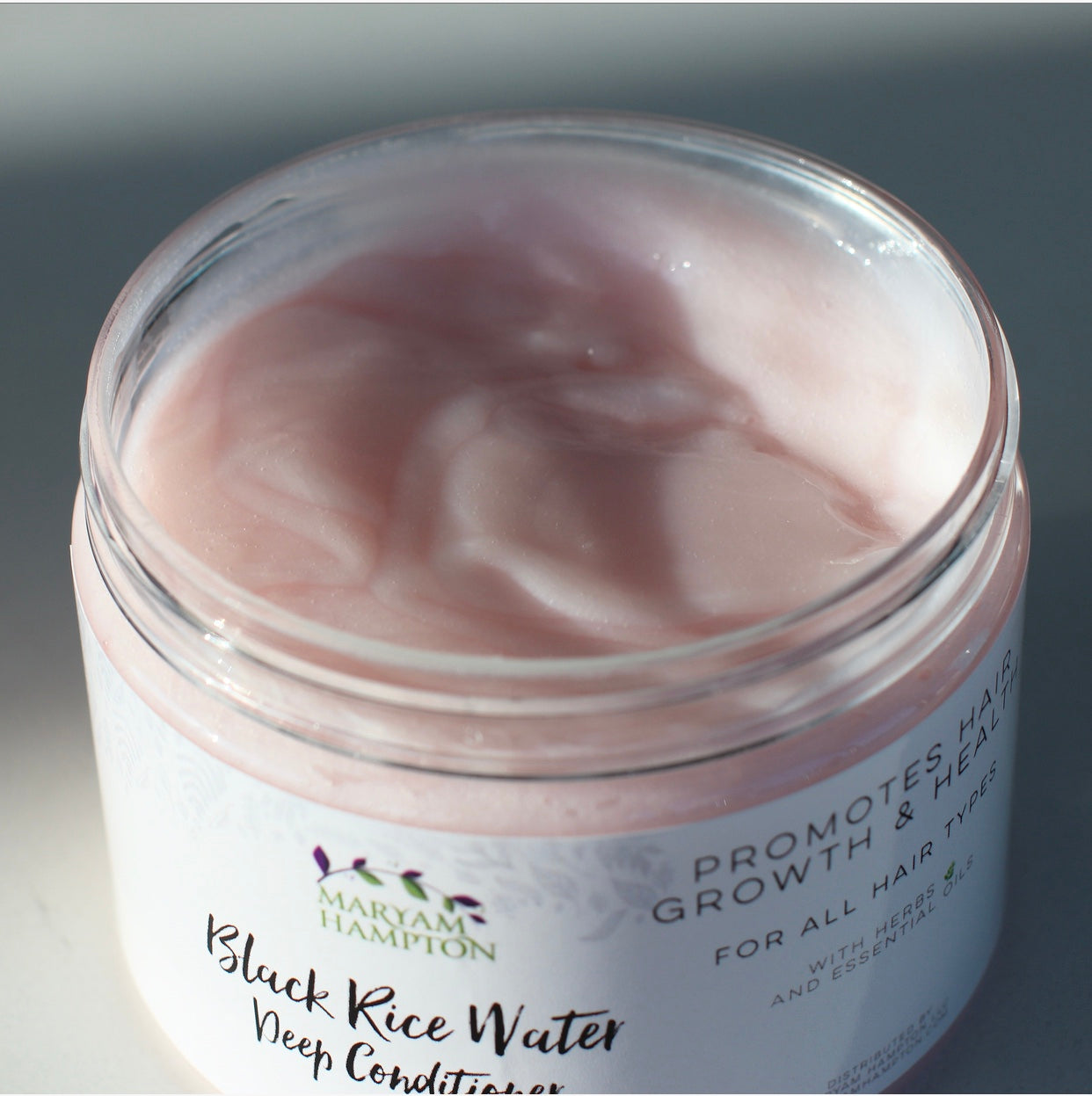 Black Rice Water Deep Conditioner – Maryam Hampton Hair Care