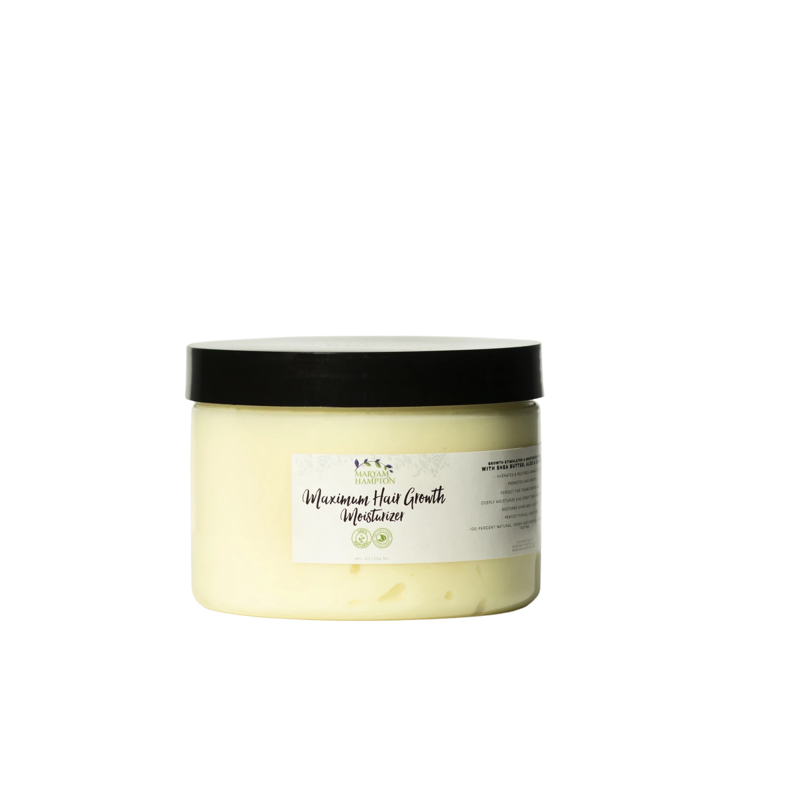 Maximum Hair Growth Moisturizer – Maryam Hampton Hair Care
